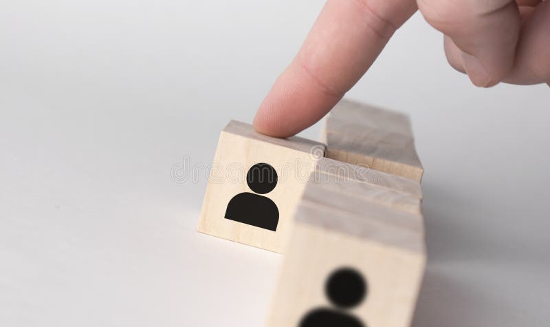 Outstanding Talent Stand Out from the Crowd and Different Concept Stock ...