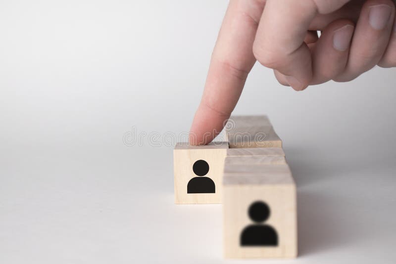 Outstanding Talent Stand Out from the Crowd and Different Concept Stock ...