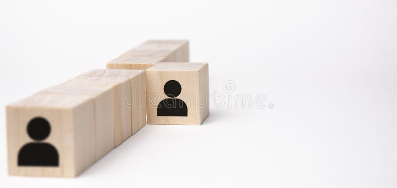 Outstanding Talent Stand Out from the Crowd and Different Concept Stock ...