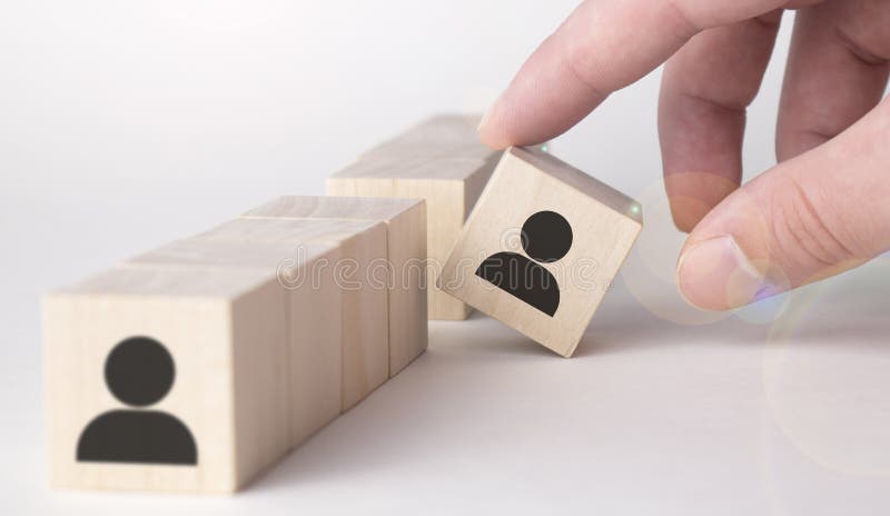 Outstanding Talent Stand Out from the Crowd and Different Concept ...