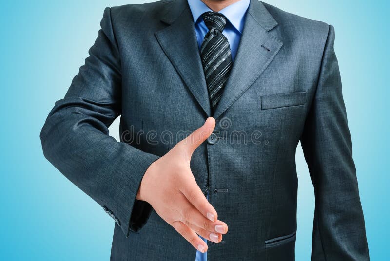 Outstretched hand stock image. Image of cooperation, person - 39019413