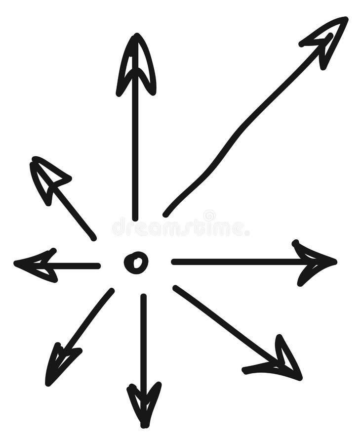 Outward Arrow Stock Illustrations – 659 Outward Arrow Stock ...