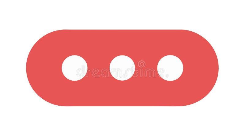 Oval Button Icon Vector Graphic, UI Control Element, Vector Design ...