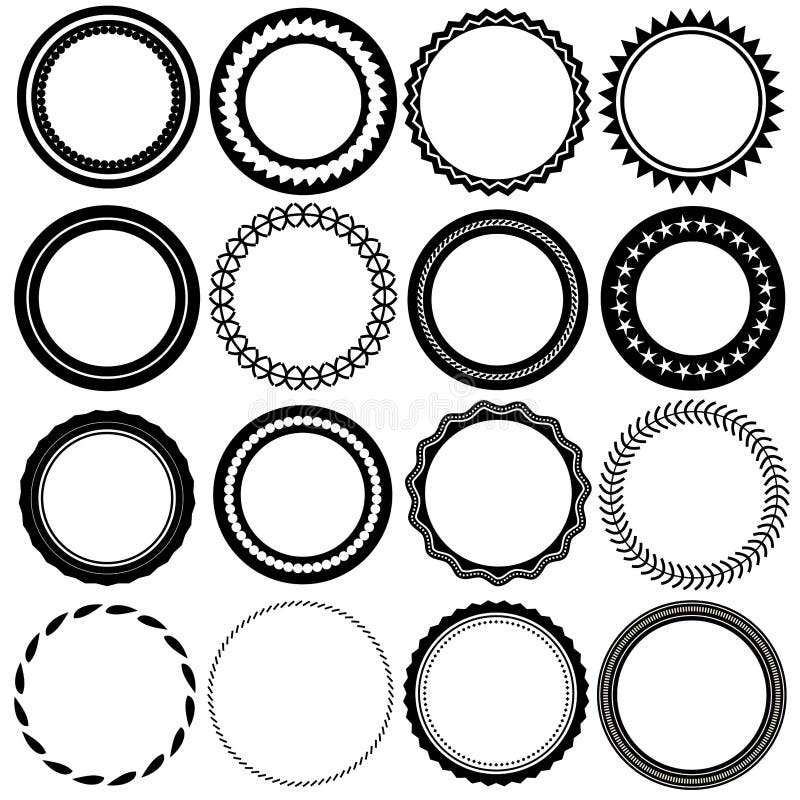 Oval design vintage round stock vector. Illustration of design - 131121582