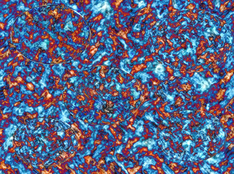 Oval effects in colors stock illustration. Illustration of artistic ...