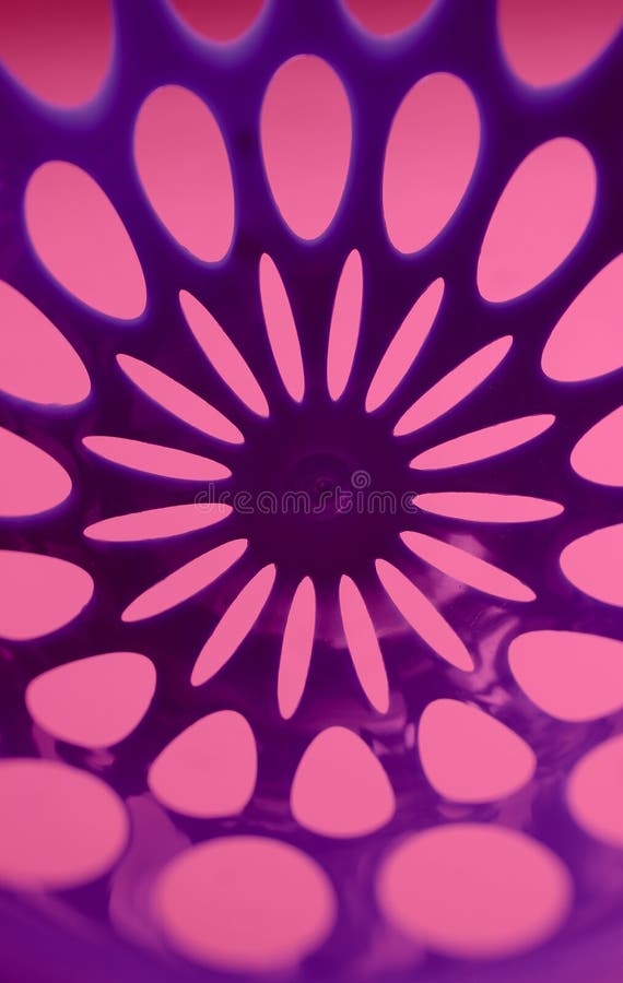 Oval Elements with Pink and Blue Neon Shades Stock Photo - Image of ...