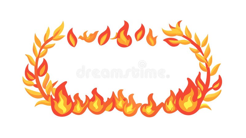 Flame Border Stock Illustrations – 133,727 Flame Border Stock ...