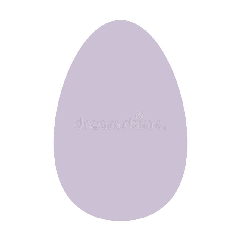 Oval Geometric Shape Element Symbol for Preschool Education for Kids ...