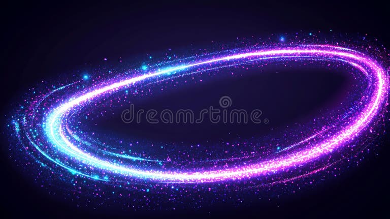 Oval light effect stock image. Image of shape, purple - 384846937