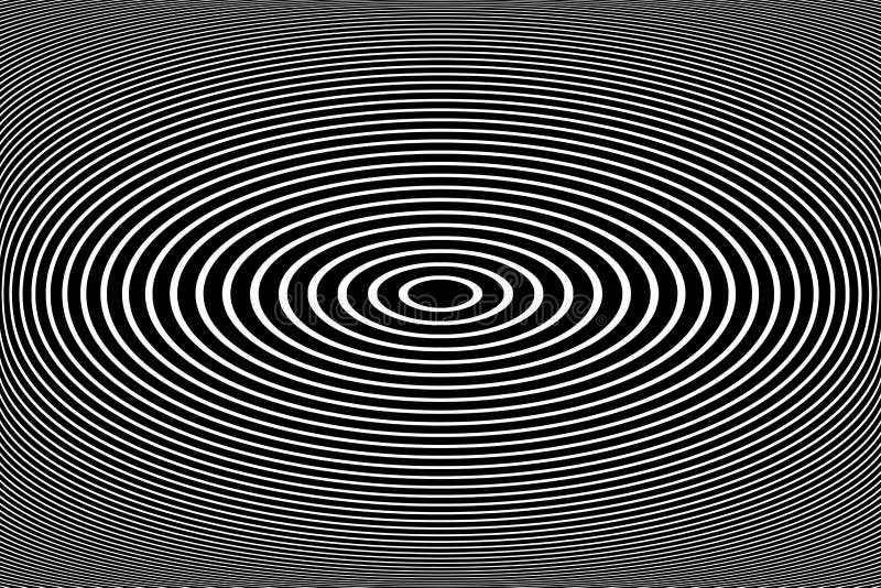 Oval Lines Pattern and Texture. Abstract Design Stock Vector ...