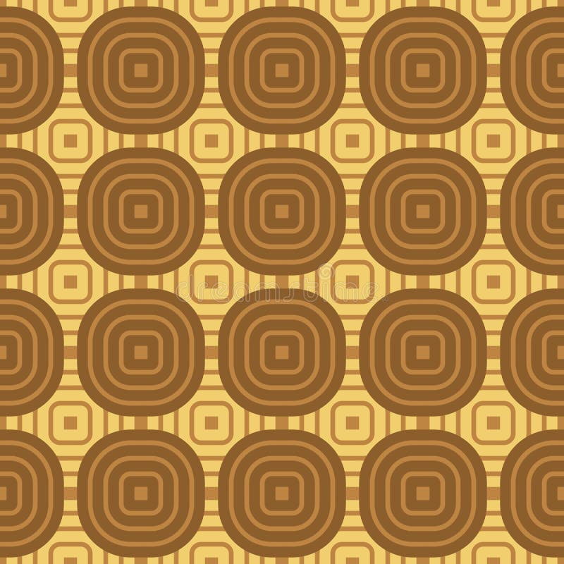 Modern Oval Vector Abstract Seamless. Stock Vector - Illustration of ...