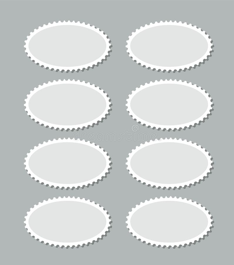 Oval Postage Stamp Stock Illustrations – 254 Oval Postage Stamp Stock ...