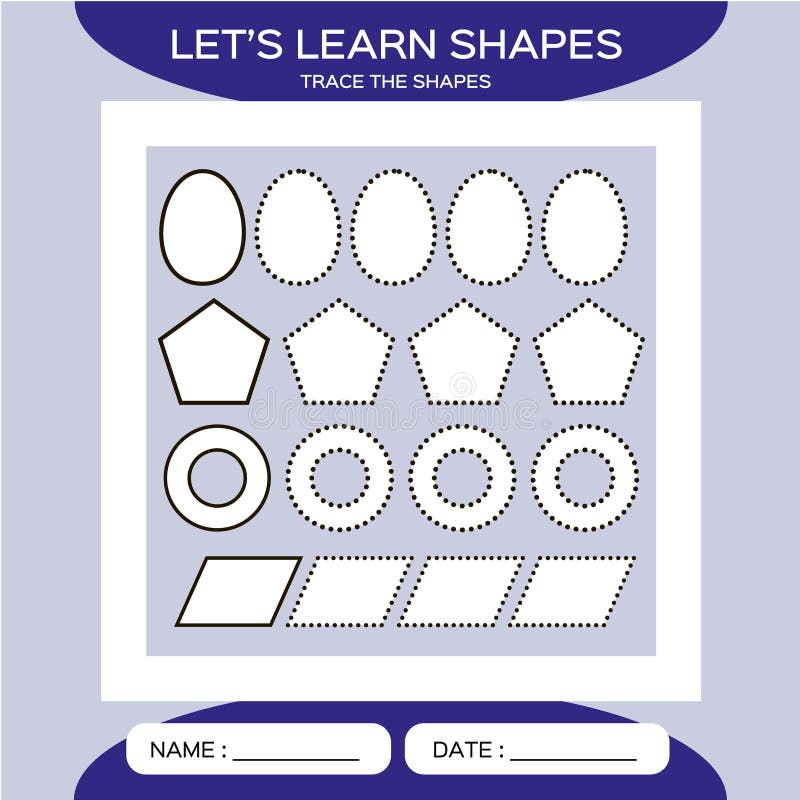 Red Oval Basic Simple Shapes Isolated on White Background, Geometric ...