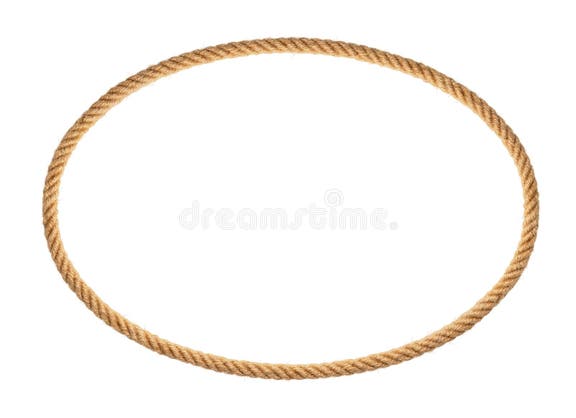 Oval rope frame stock image. Image of frame, border - 276578039