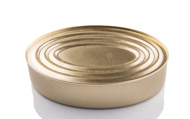 Oval Shape Tin Can I stock photo. Image of seam, material - 42849522