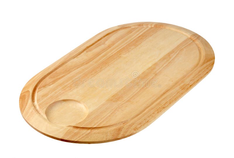 Oval-shaped cutting board stock photo. Image of utensil - 23434344