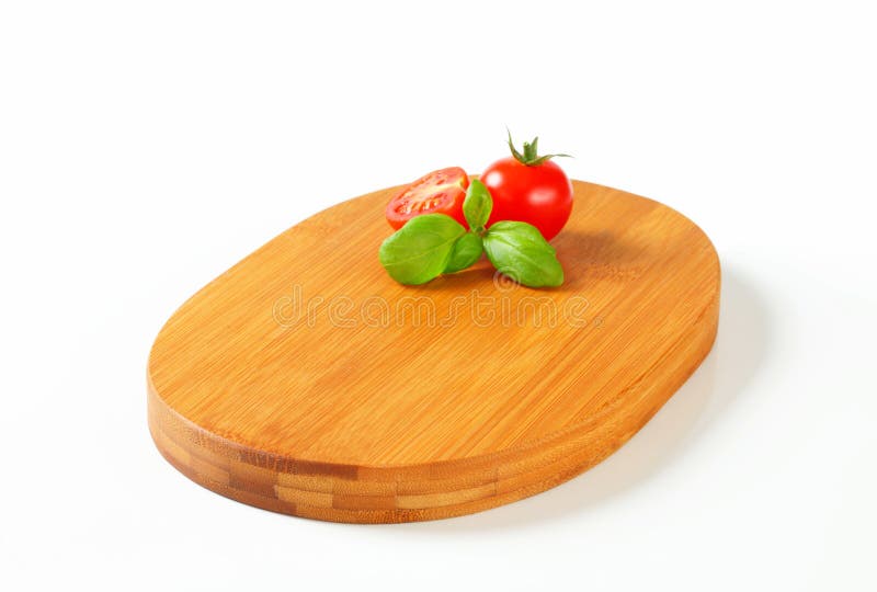 Oval-shaped cutting board stock photo. Image of wooden - 31583034