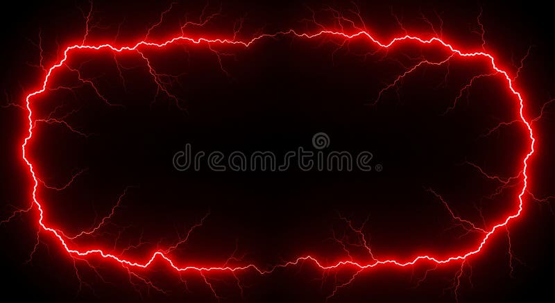 Surrounding Vivid Red Electrical Pattern Stock Illustrations – 4 ...