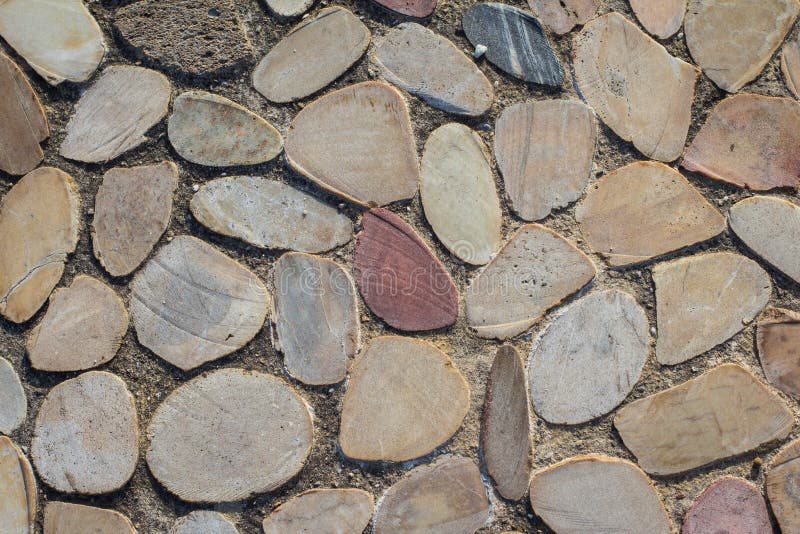 Oval Shaped Pavement Stones Stock Photo - Image of wallpaper, pavement ...