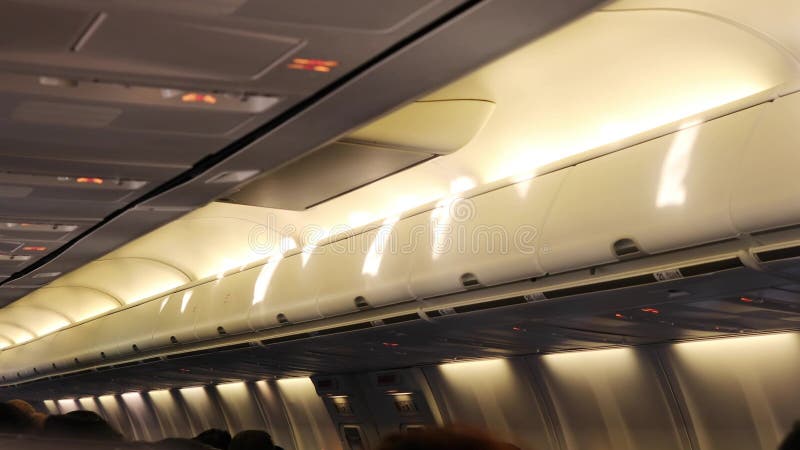 Oval Spots of Light from Illuminator on Ceiling Stock Footage - Video ...