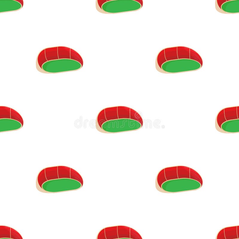 Oval Stadium Pattern Seamless Vector Stock Vector - Illustration of ...