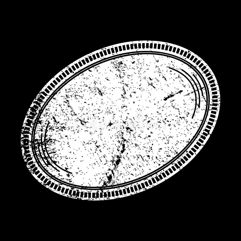 Grunge Oval Stamp Set stock vector. Illustration of decorative - 44526935