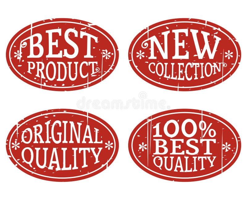 Oval Stamps stock vector. Illustration of banner, success - 31548449