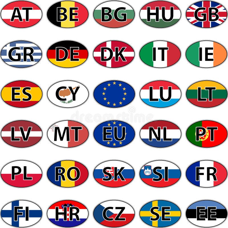 All Flags of the Countries of the European Union. List of All Flags of ...