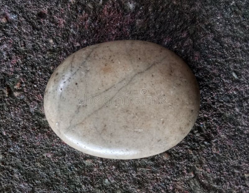 An oval stone stock photo. Image of oval, leaf, circle - 203361752