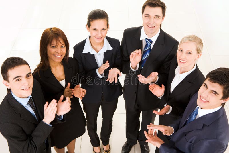 Ovations stock photo. Image of confident, handshaking - 10675796