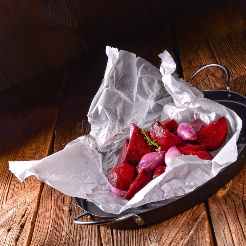 Oven baked red beets stock photo. Image of dinner, nutrition - 114705372