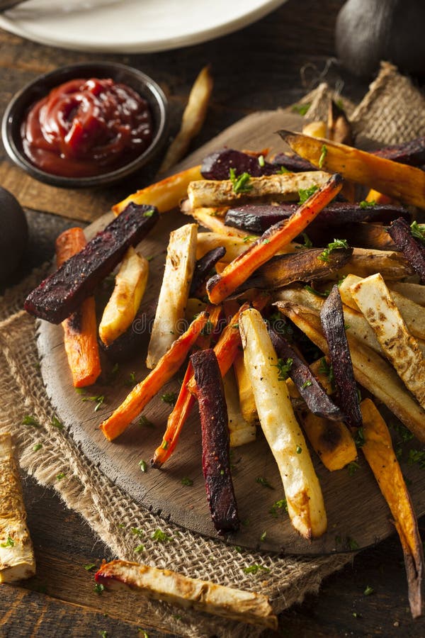 Oven Baked Vegetable Fries stock image. Image of healthy - 44848563