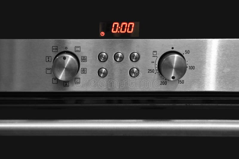 Oven Control Buttons stock photo. Image of closeup, oven - 105245656