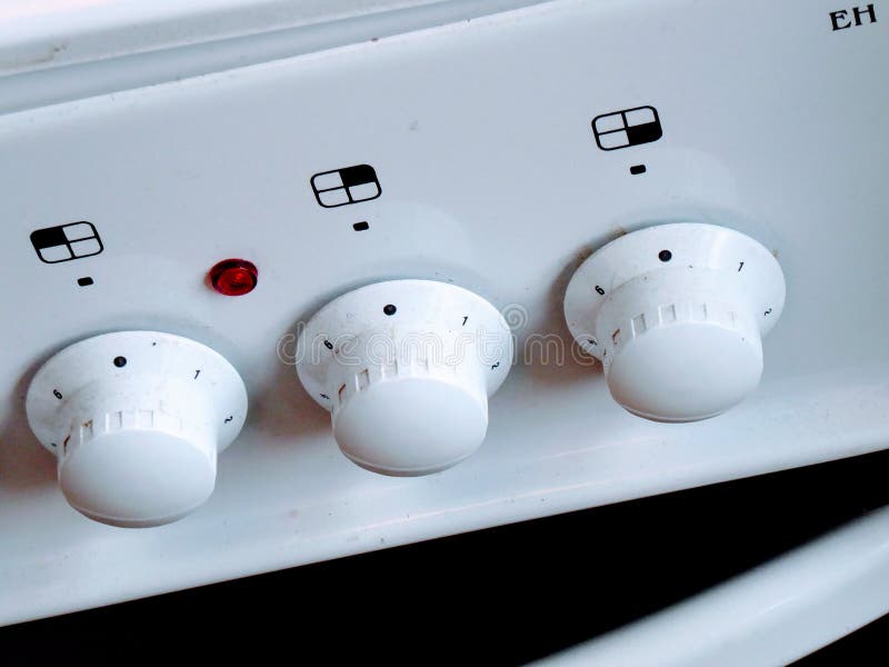 Oven Detail. Cooking. Background. Buttons Stock Photo - Image of ...