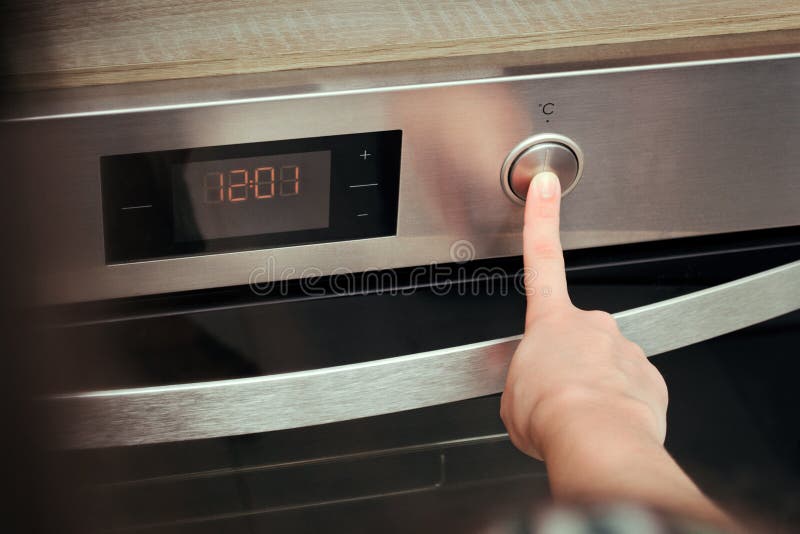 Oven button stock photo. Image of electronics, color - 19465476