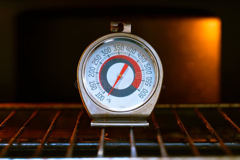 Oven Thermometer Temperature Gauge, Analog Dial, Grill Cooking Stock ...