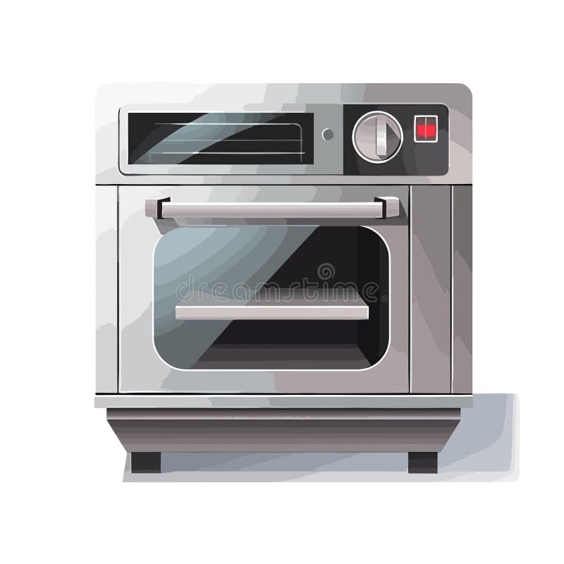 Oven Vector Illustration Isolated on White Illustration Stock ... Oven Vector Illustration Isolated on White Illustration Stock ...
