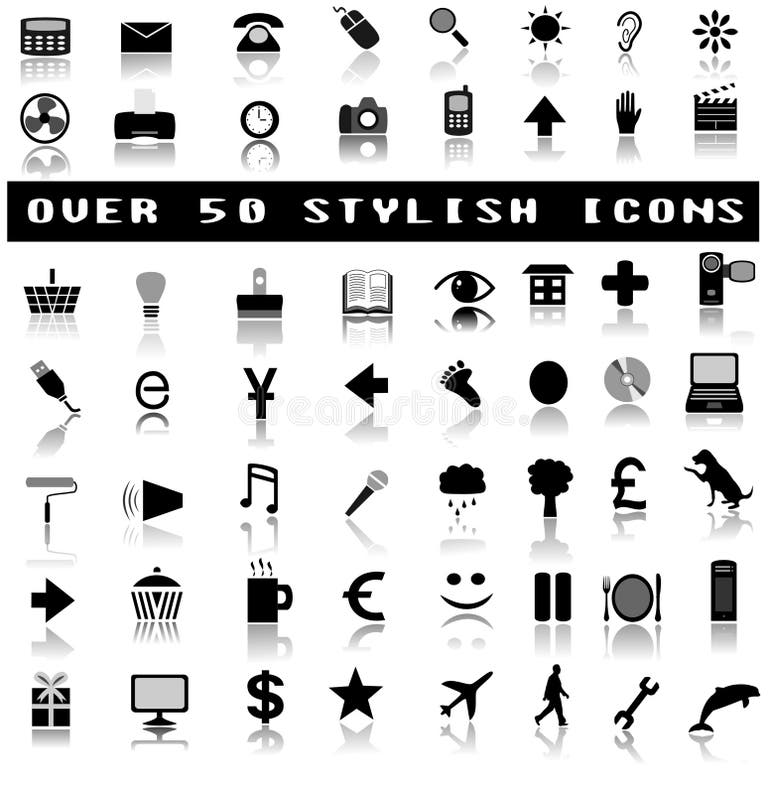 Stylish Icons Stock Illustrations – 61,913 Stylish Icons Stock ...