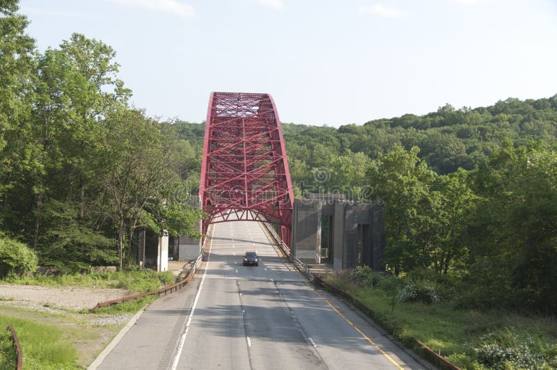 Over the bridge stock photo. Image of bridge, croton - 19832320