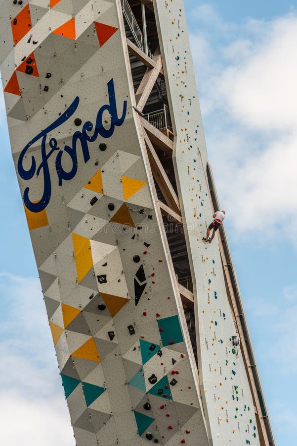 Over is a Climbing and Viewing Tower Reaching 47 Meter.. Editorial ...