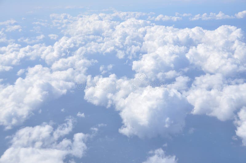 Over the cloud in the sky. stock photo. Image of heaven - 129601962