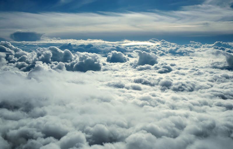 Above clouds stock image. Image of cloud, atmosphere - 13879273