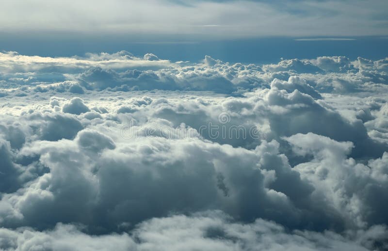 Over clouds stock image. Image of light, plane, rays, cloudy - 1893233