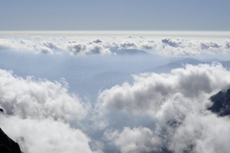 Over the clouds stock image. Image of extreme, mountain - 22122897
