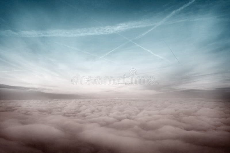 Over clouds stock photo. Image of cloud, majestic, form - 7016964