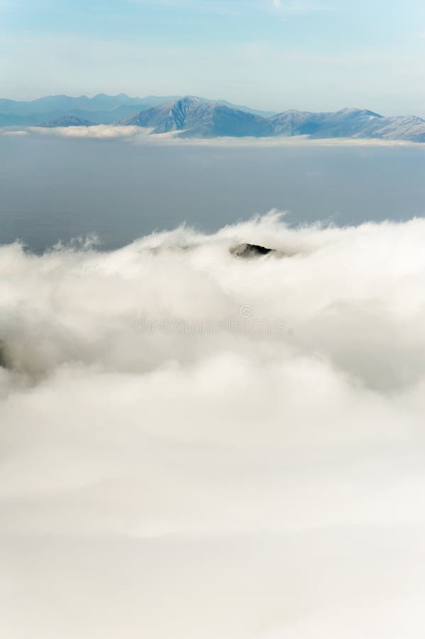 Over the clouds stock photo. Image of dusk, forest, majestic - 35281696