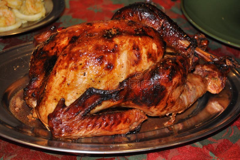 Over cooked roast turkey stock image. Image of food, turkey - 75652595