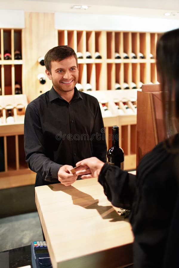 Over the counter stock image. Image of finance, smiling - 25653365