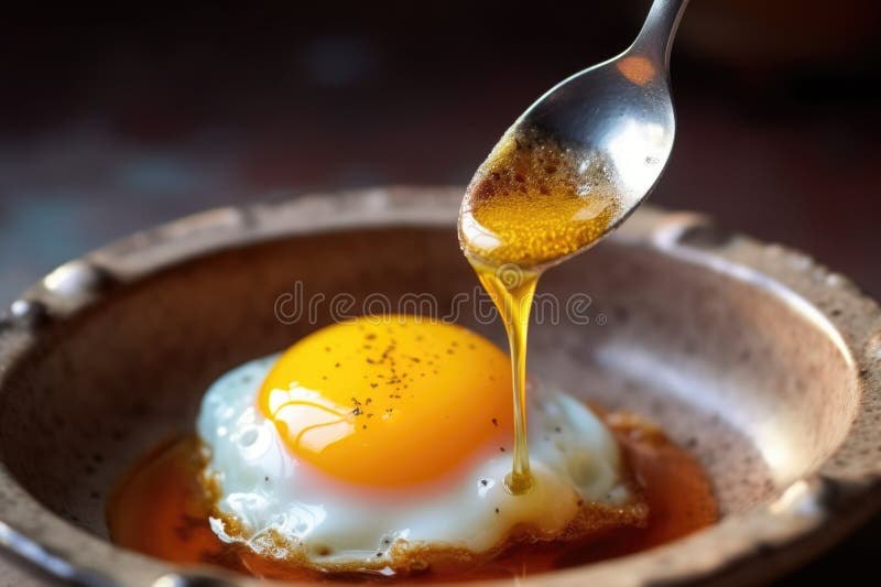 Over-easy Egg with Runny Yolk Stock Photo - Image of yolk, side: 286762608
