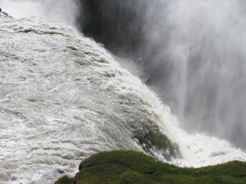 Over the Edge stock photo. Image of vista, outdoors, gulfoss - 10657792